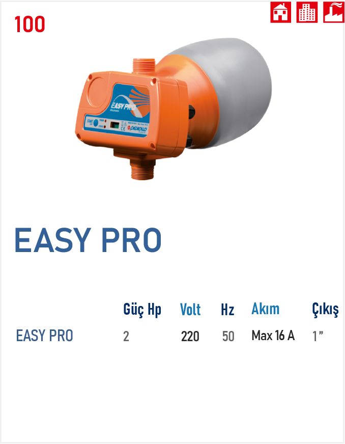 EASY PRO - pompa com